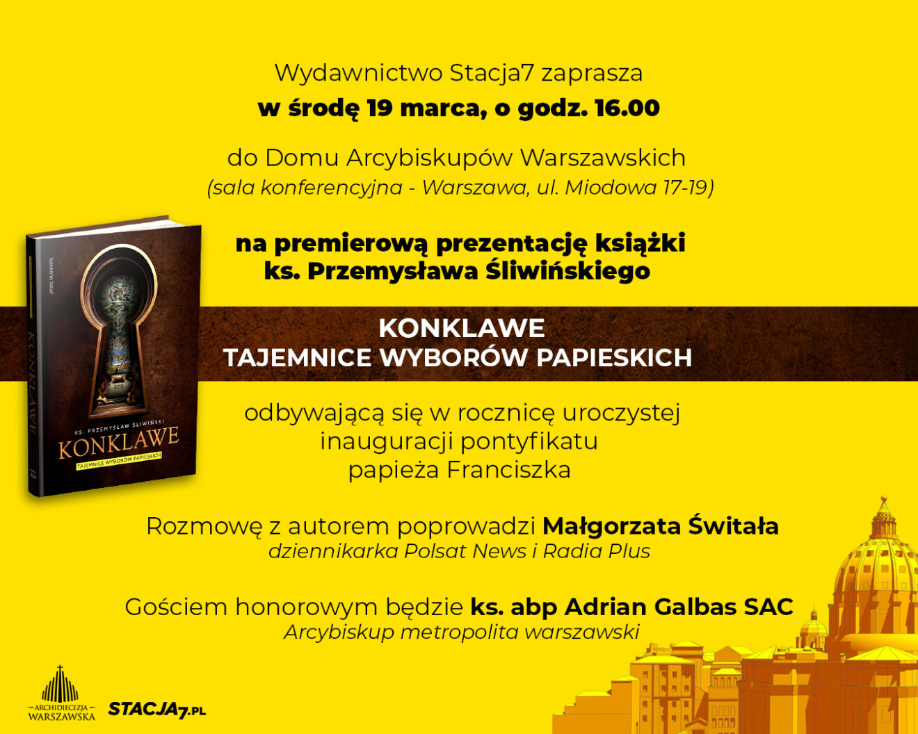 “KONKLAWE. Tajemnice wyborów papieskich”. Premierowa prezentacja ...